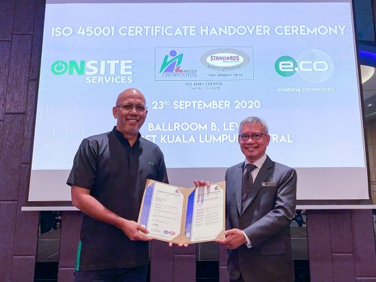 edotco Malaysia awarded ISO 45001 certification for best-in-class ...