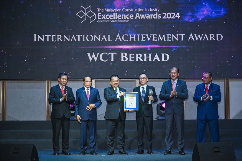 WCT Berhad Honoured with International Achievement Award at The CIDB ...