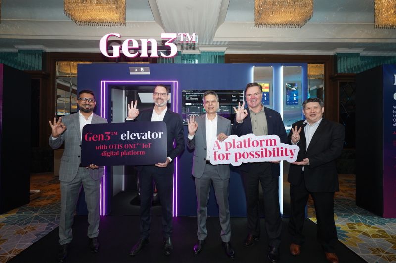 Otis Malaysia Launches Gen3™ Digitally-Connected Elevator